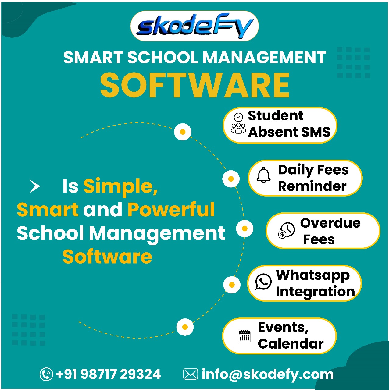 Contact Us - Skodefy School Management Software