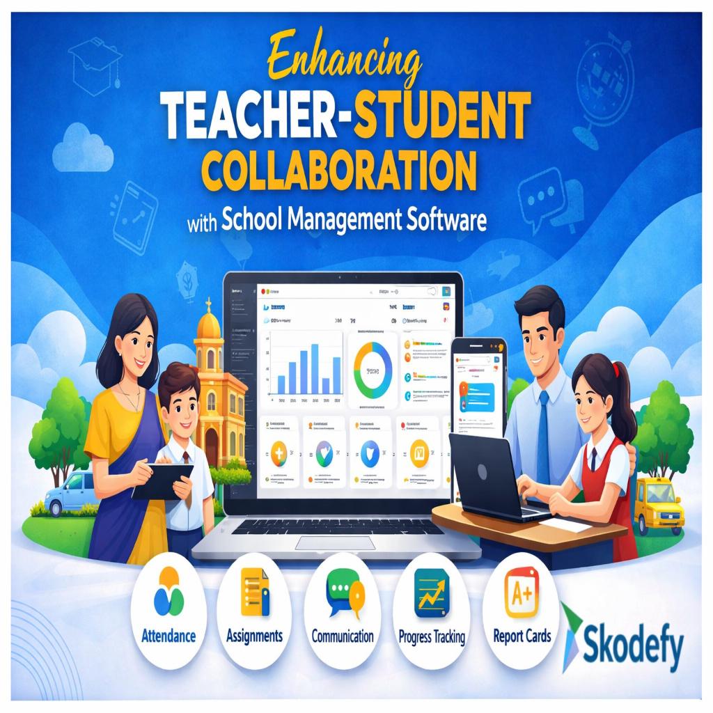 Teacher-Student Collaboration with School Software | Skodefy